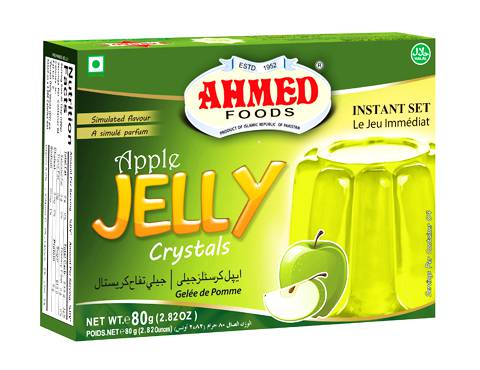 Buy Online Ahmed Apple Crystals Jelly (80g) | NJ USA.
